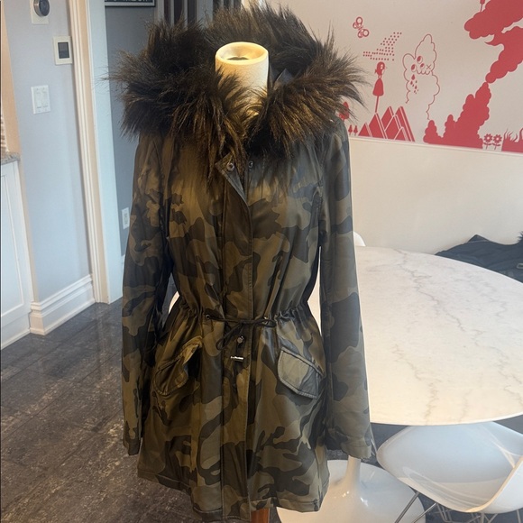 Fabulous Furs | Jackets & Coats | Fabulous Furs Camouflage Utility ...